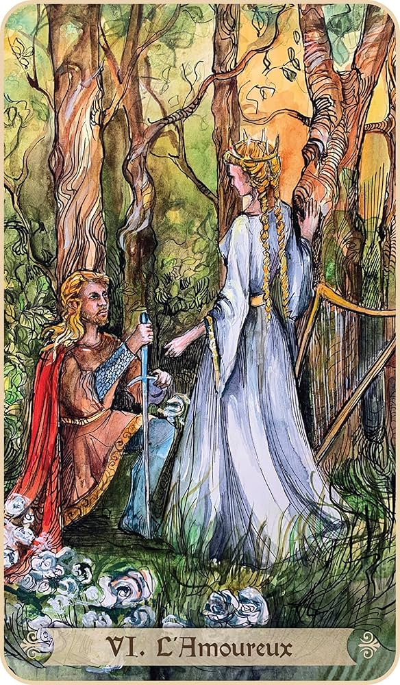 The Empress and The Lovers: Tarot Cards of May – White Rose of Avalon