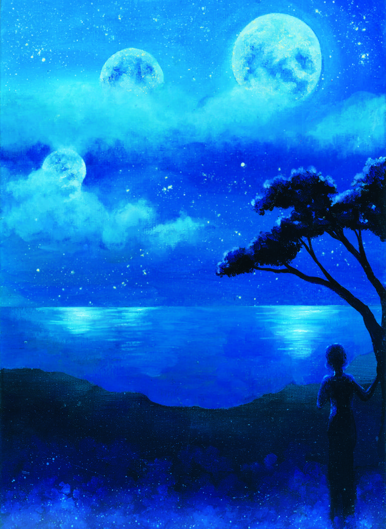 Marvelous Moon & Vibrant Venus: A Poem – White Rose of Avalon